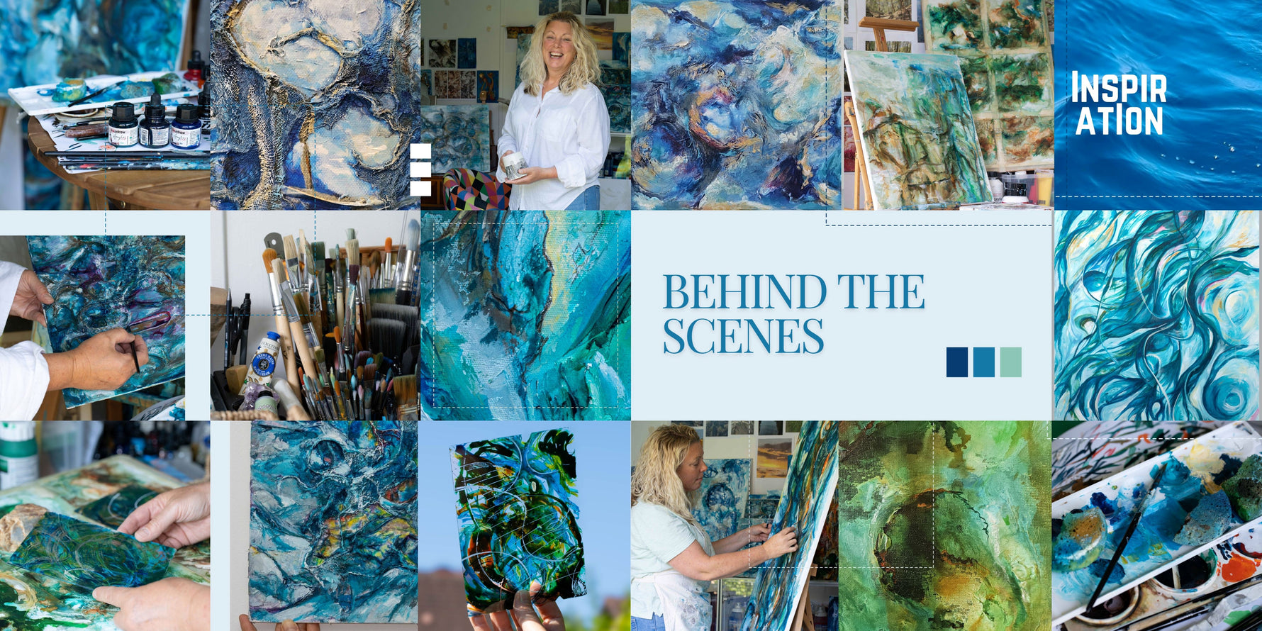 Alison Boothroyd Art - Atmospheric Abstract Art