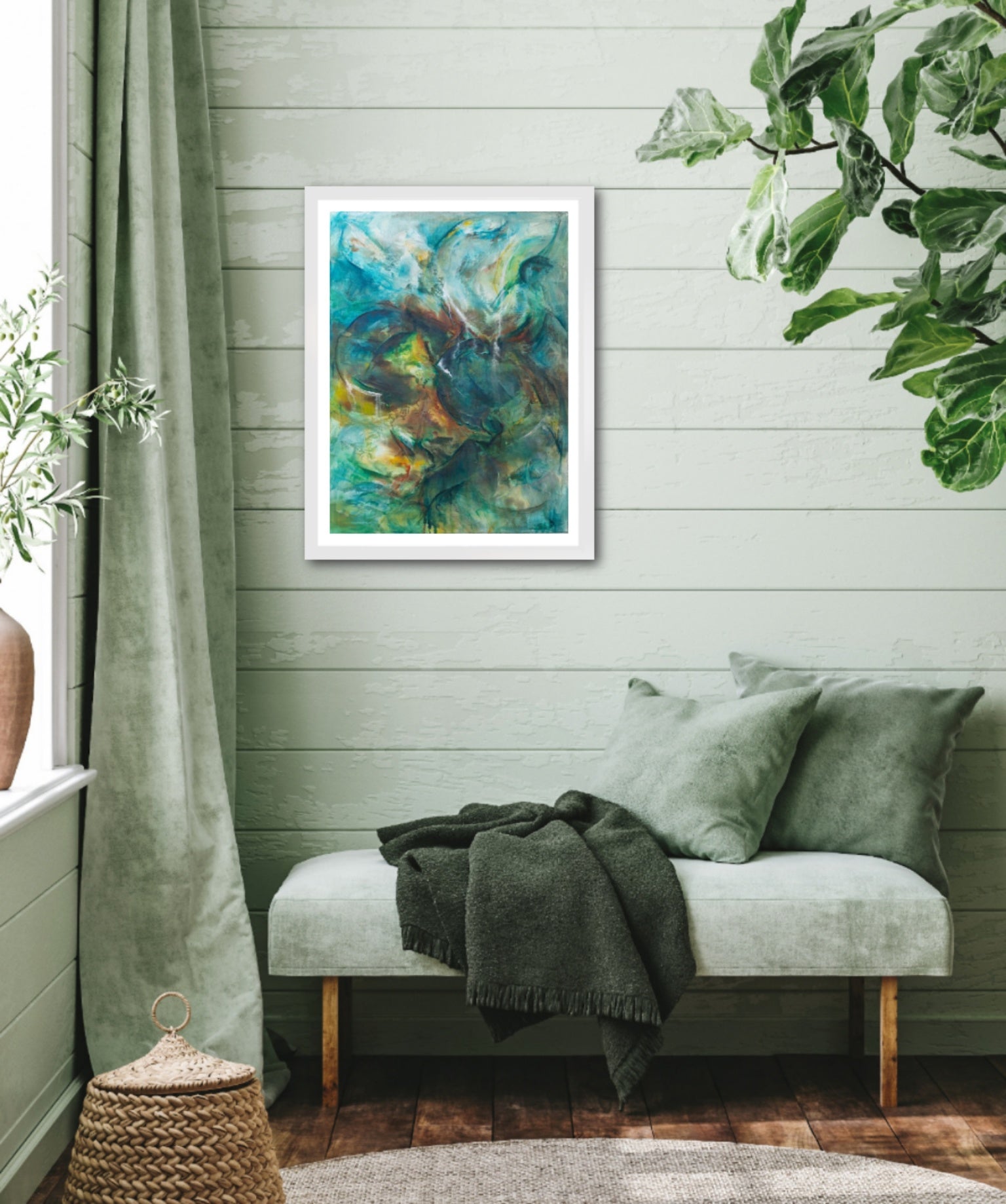 Earth's Mosaic - Fine Art Print on Paper – Alison Boothroyd Art